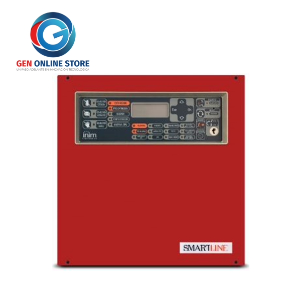 SMARTLINE020-4 Panel Detección Incendio INIM