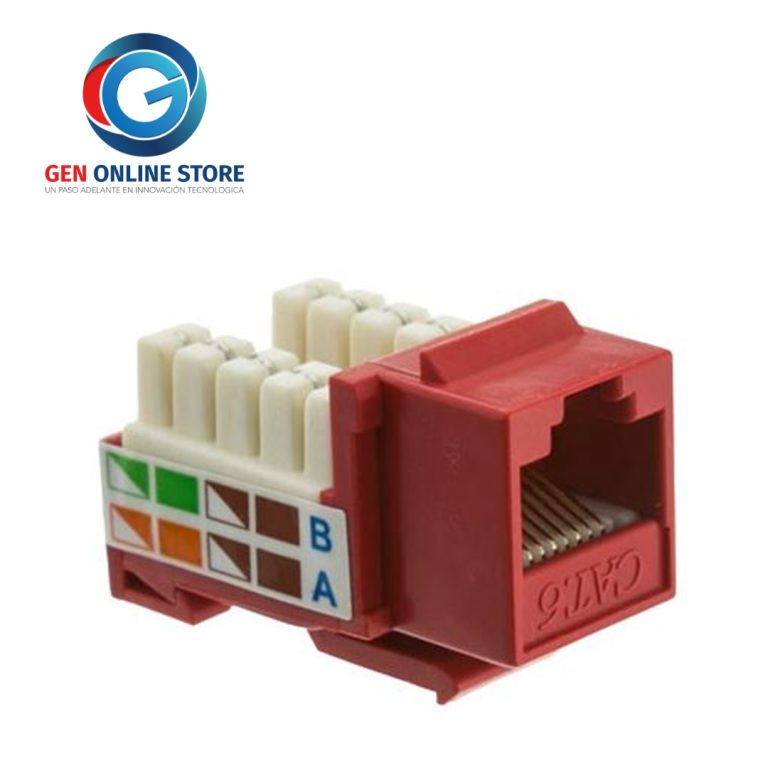 Conector Jack Rj45 Cat 6 | Gen Online Store